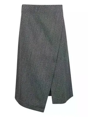 Studio Nicholson Asymmetric Wrap Skirt
