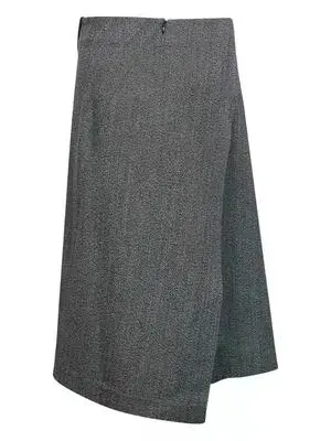 Studio Nicholson Asymmetric Wrap Skirt