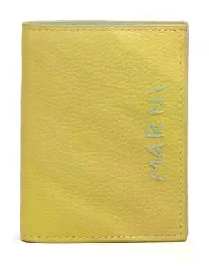 Marni Bi-fold Wallet - Yellow