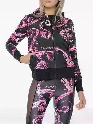 Versace Patterned Hooded Jacket