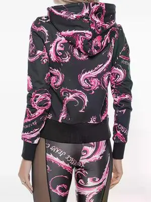 Versace Patterned Hooded Jacket