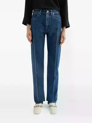 JIL SANDER Pressed-crease Jeans