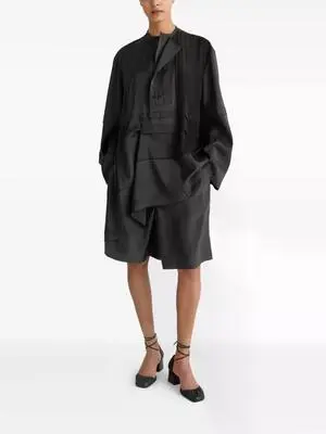 LEMAIRE Pleated Asymmetrical Blouse