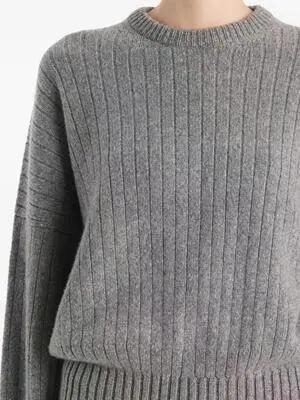 Khaite Ribbed Knit Sweater