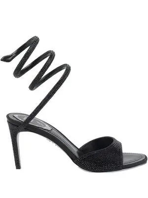 Rene Caovilla 100mm Crystal-embellished Heeled Sandals