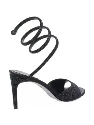 Rene Caovilla 100mm Crystal-embellished Heeled Sandals