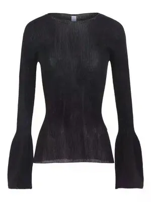 CFCL Bell-sleeve Ribbed Top