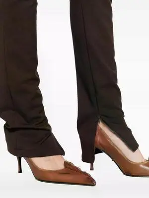 THELATEST Zip-detail Trousers - Brown