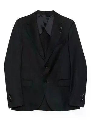 LARDINI Virgin Wool Single-breasted Suit