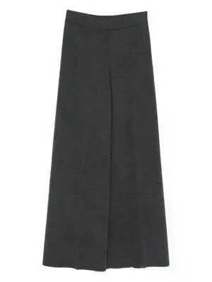 GRAN SASSO Wool Wide-leg Trousers