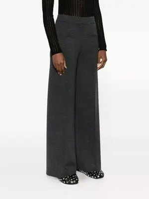 GRAN SASSO Wool Wide-leg Trousers