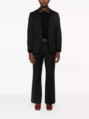 MARSEM Notched-lapel Single-breasted Blazer