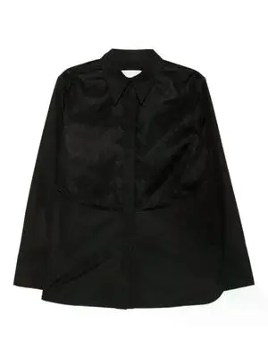 JIL SANDER Cotton Shirt - Black