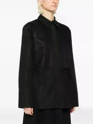 JIL SANDER Cotton Shirt - Black