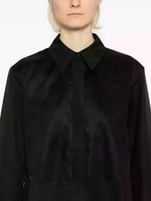 JIL SANDER Cotton Shirt - Black
