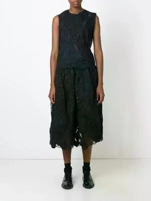 Comme Des Garçons Reversible Lace Skirt