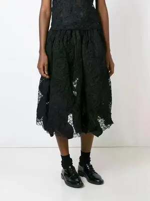 Comme Des Garçons Reversible Lace Skirt