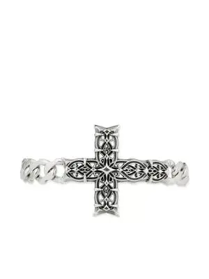 Emanuele Bicocchi Large Edge Notre-dame Bracelet - Silver