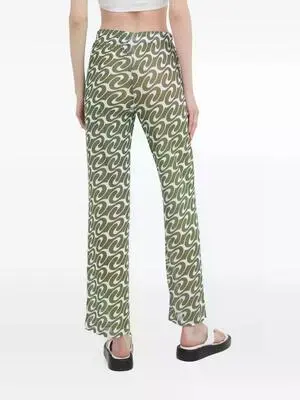 RÉSUMÉ Geometric-pattern Trousers