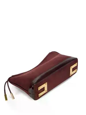 Elisabetta Franchi Suede Clutch