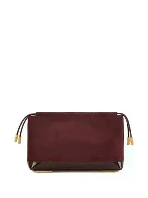 Elisabetta Franchi Suede Clutch
