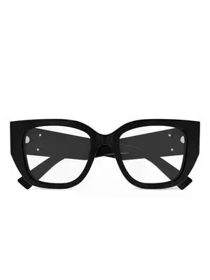 Gucci Logo-detail Glasses - Black
