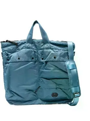 C.P. COMPANY Lens-detail Tote Bag - Blue