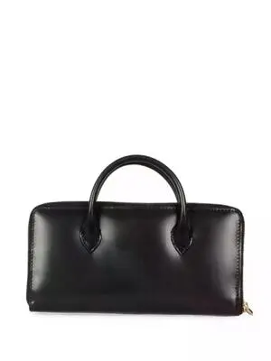 Comme Des Garçons Zip Leather Wallet - Black
