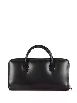 Comme Des Garçons Zip Leather Wallet - Black