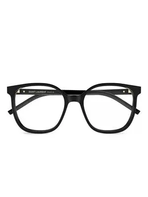 Saint Laurent Round-frame Glasses - Black