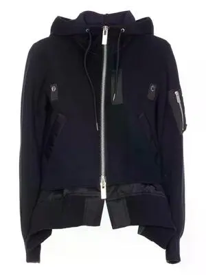 Sacai Zip-up Hooded Jacket