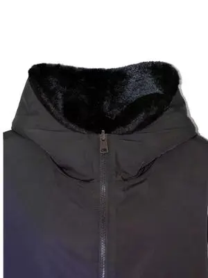 LOU ANDREA Hooded Reversible Cape