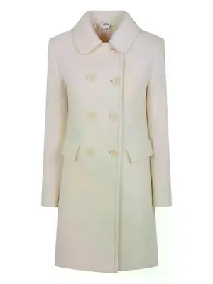 Aspesi Buttoned Double-breasted Coat - Neutrals