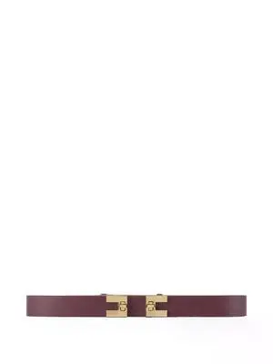 Elisabetta Franchi Logo-detail Belt - Red