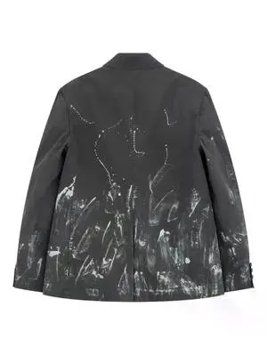 We11Done Paint-splatter Blazer