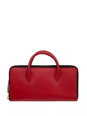 Comme Des Garçons Top-handle Zip Wallet - Red