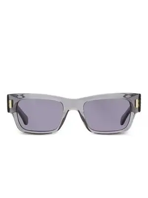 FERRAGAMO Rectangle-frame Sunglasses - Grey