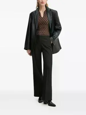 BY MALENE BIRGER Venazia Patterned Top - Brown