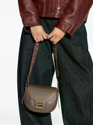 Furla Mini Lotus Shoulder Bag - Brown