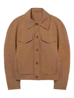 Séfr Matthieu Checked Shirt Jacket