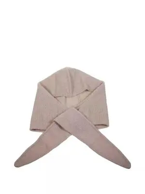 BY MALENE BIRGER Tiane Knit Hood Hat - Neutrals