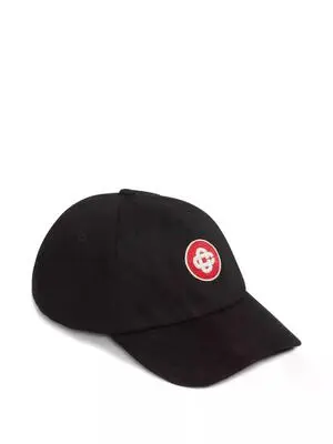 Casablanca Logo-embroidered Twill Cap - Black