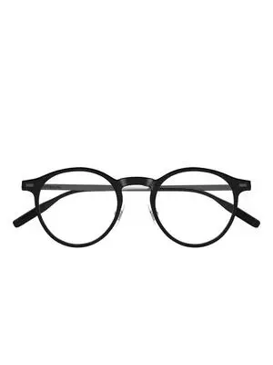 Montblanc Round-frame Eyeglasses - Black