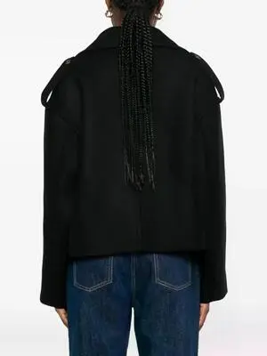 Maison Kitsuné Cropped Pea Coat