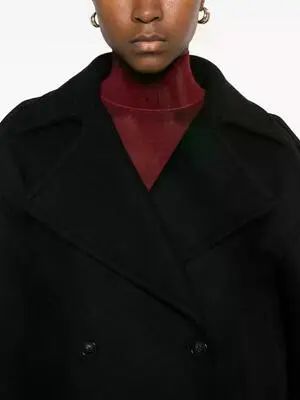 Maison Kitsuné Cropped Pea Coat