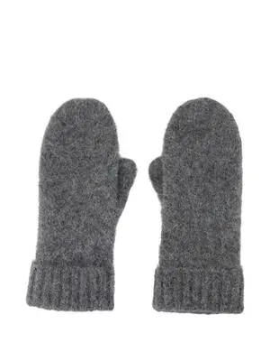 SAMSOE SAMSOE Sajeanne Mitten Gloves - Grey