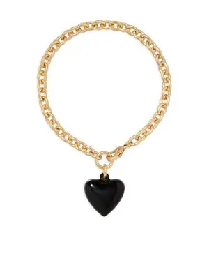 ROXANNE ASSOULIN Puffy Heart Bracelet - Black