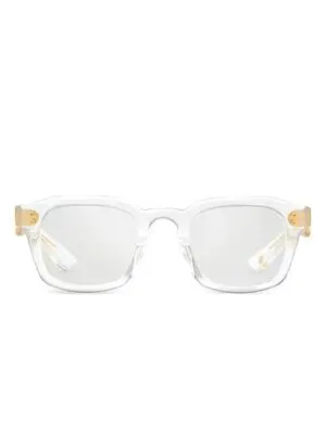 Dita Waylun Square-frame Glasses - White