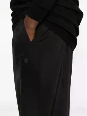 MAISON MARGIELA Logo-embroidered Trousers