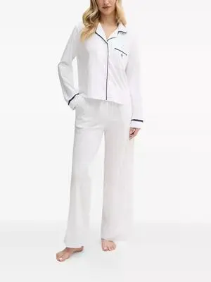 Ralph Lauren Cotton Blend Pyjama Set - White